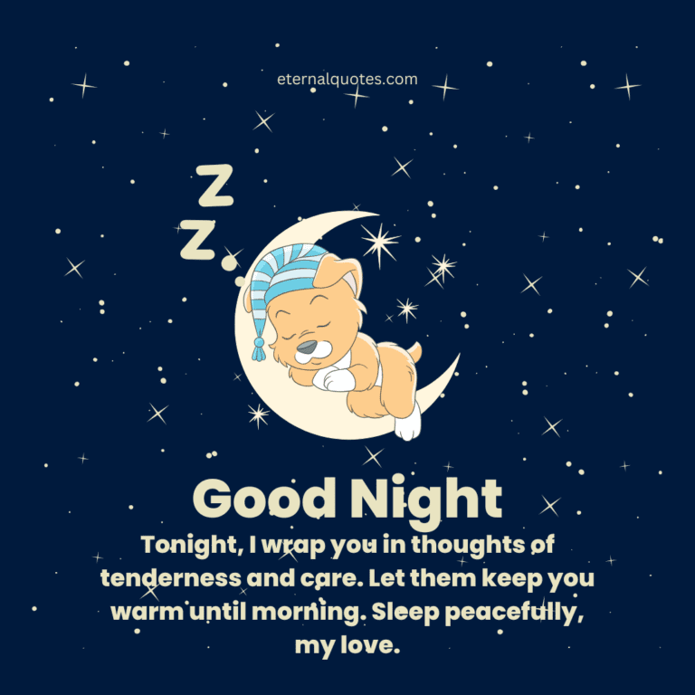 Romantic Good Night Messages For Your Love – eternalquotes.com